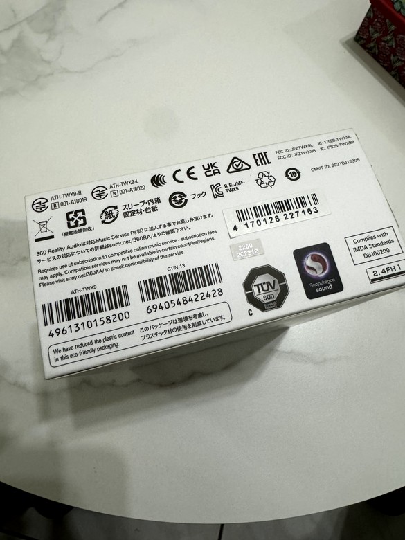 ATH-TWX9 真無線耳機 2手品媲美全新品.日本帶回 - Mobile01